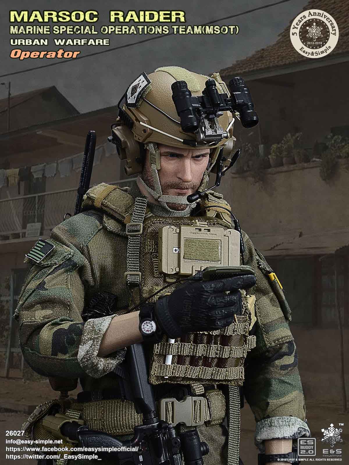 Easy&Simple 26027 MARSOC Raider Urban Warfare Operator