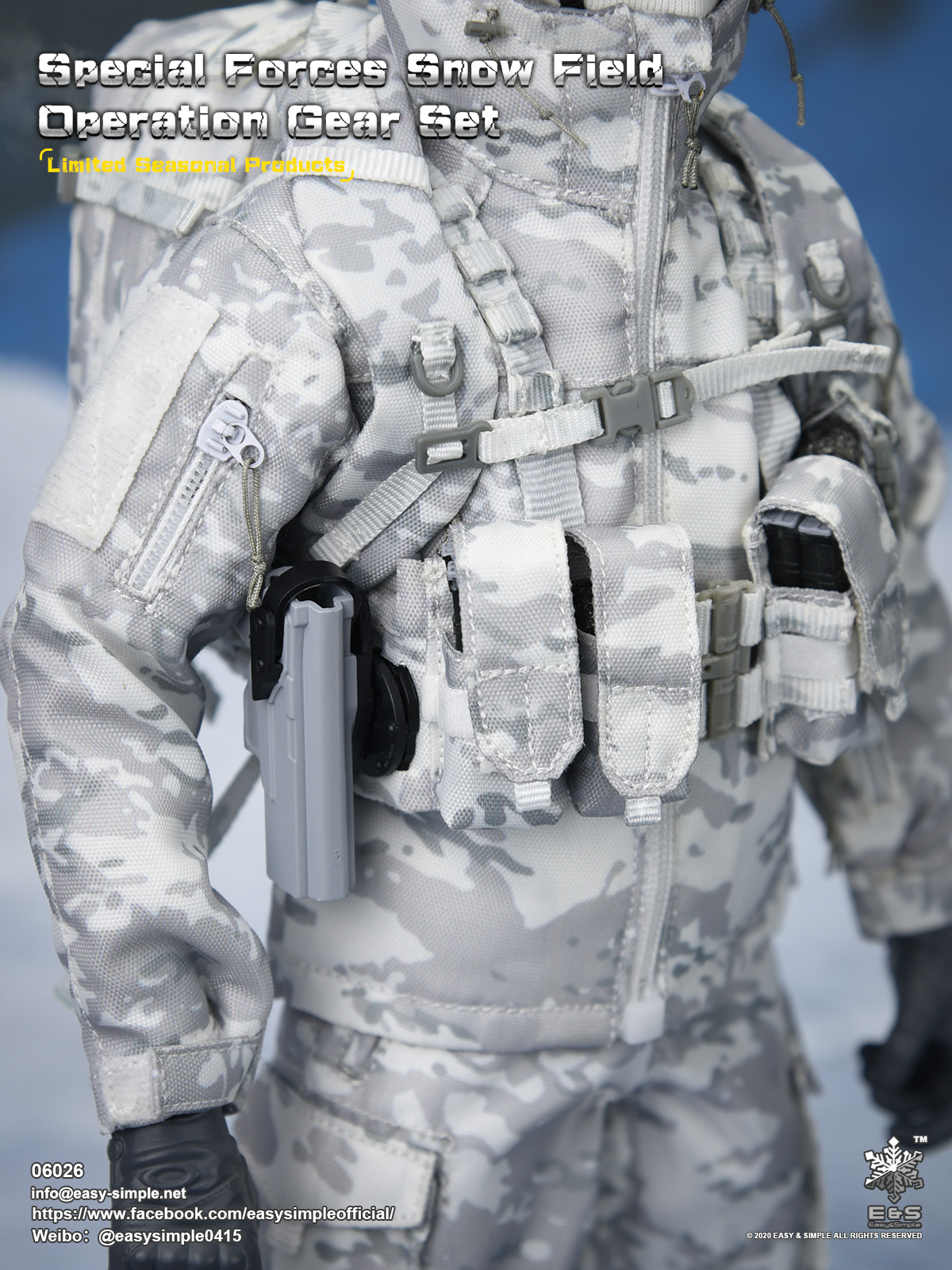 Easy&Simple 06026 Special Forces Snow Field Operation Gear Set