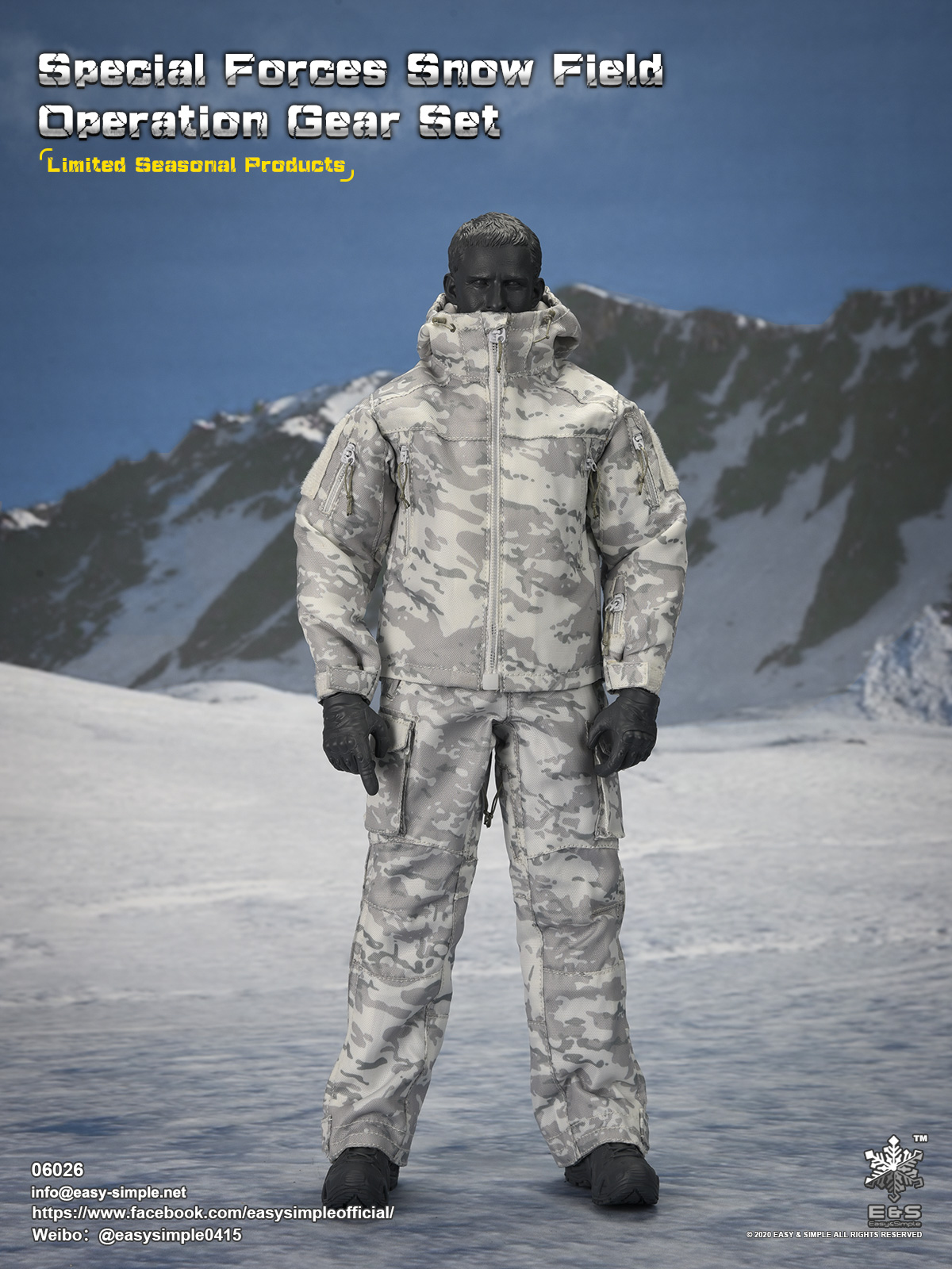 Easy&Simple 06026 Special Forces Snow Field Operation Gear Set