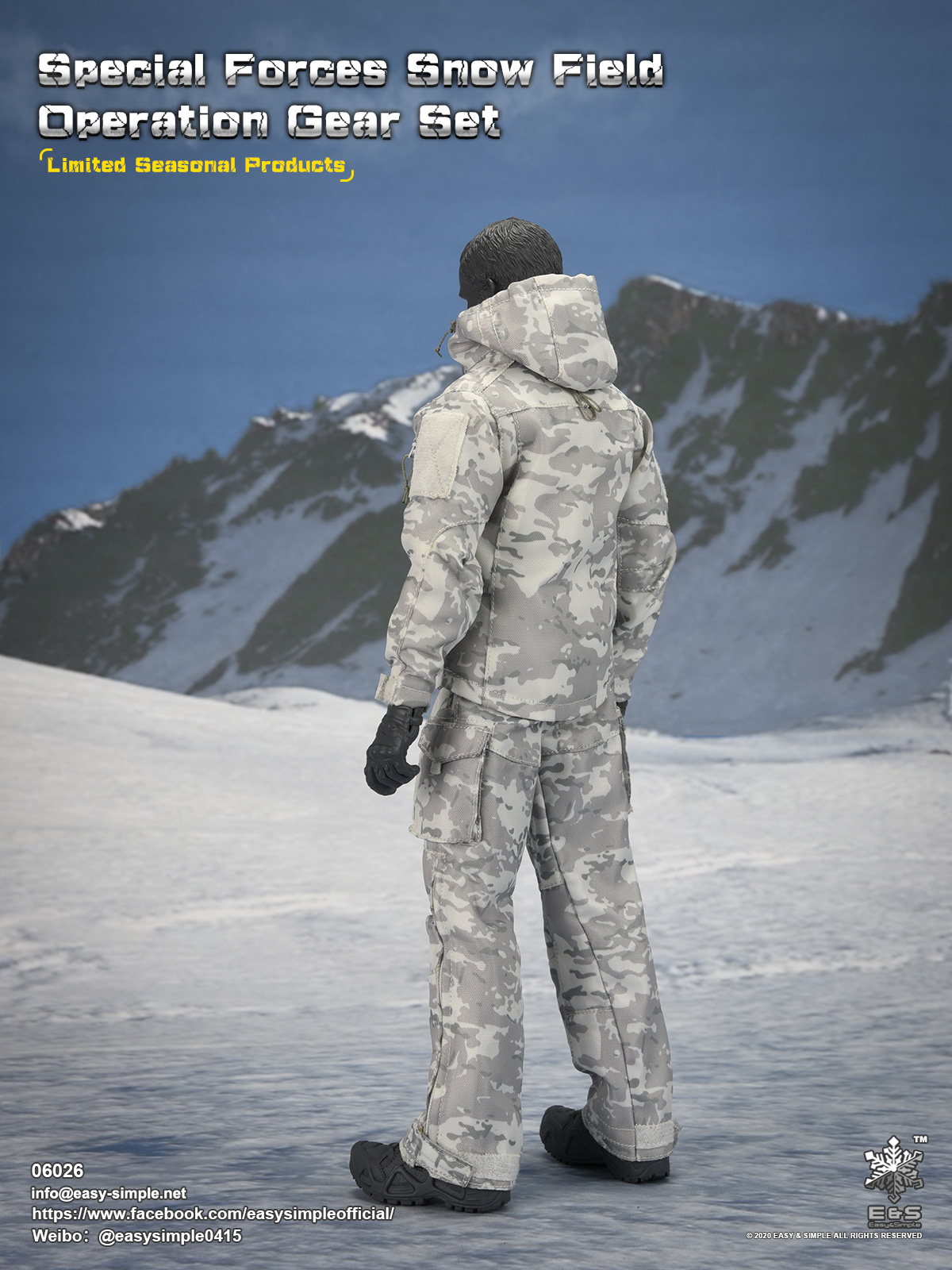 Easy&Simple 06026 Special Forces Snow Field Operation Gear Set