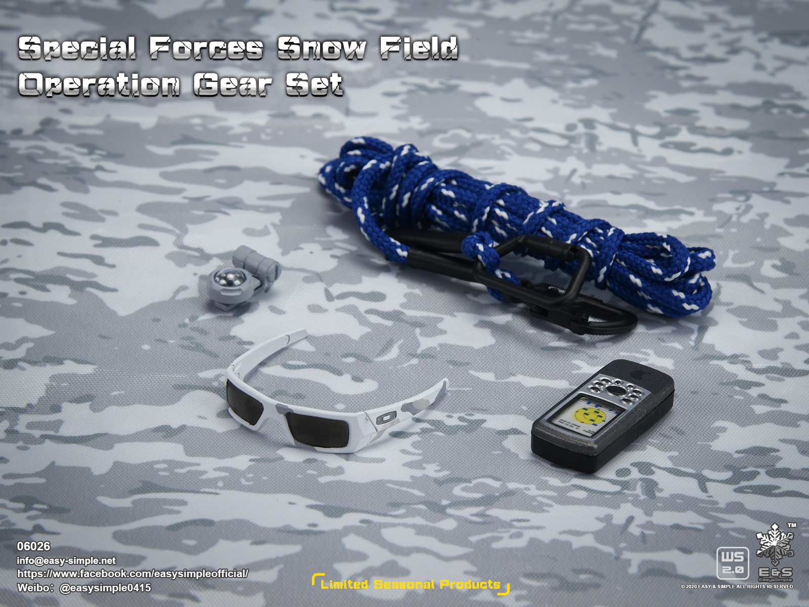 Easy&Simple 06026 Special Forces Snow Field Operation Gear Set
