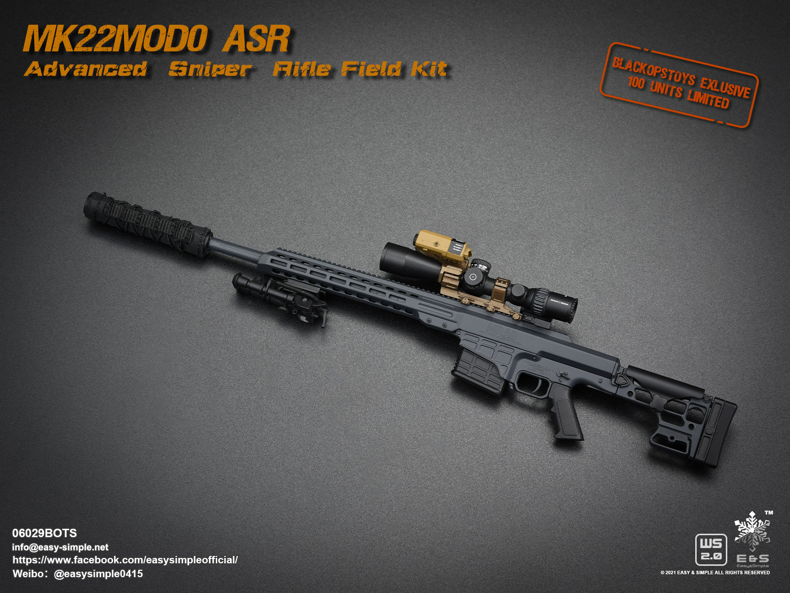Easy&Simple 06029 MK22Mod0 ASR Field Kit