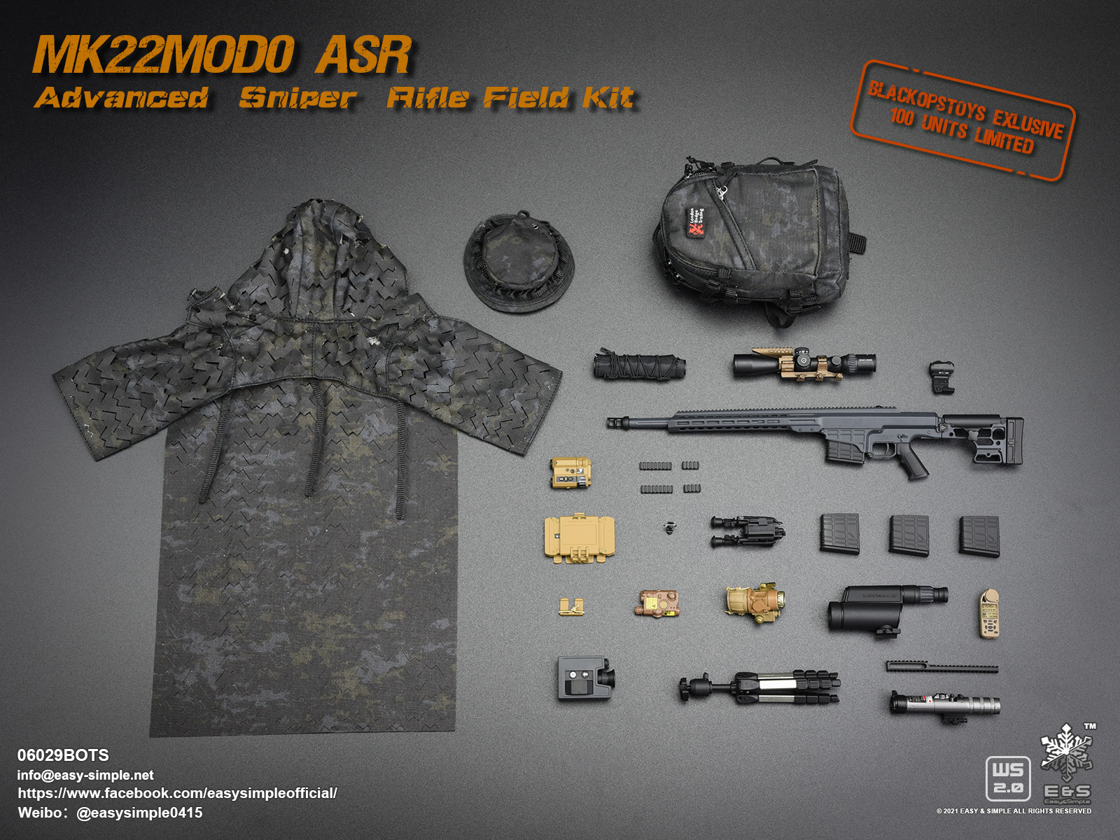 Easy&Simple 06029 MK22Mod0 ASR Field Kit
