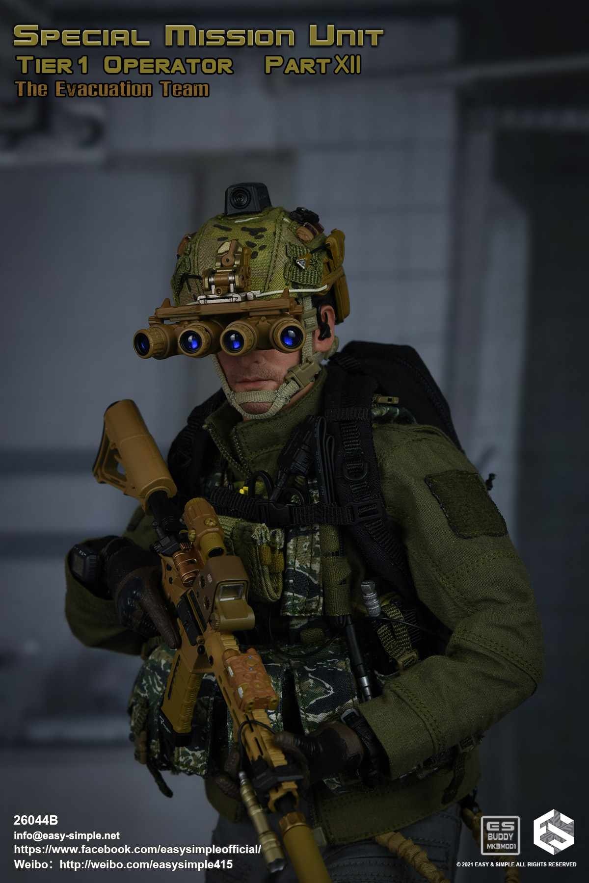 Easy&Simple 26044B Special Mission Unit Tier1 Operator Part XII The ...