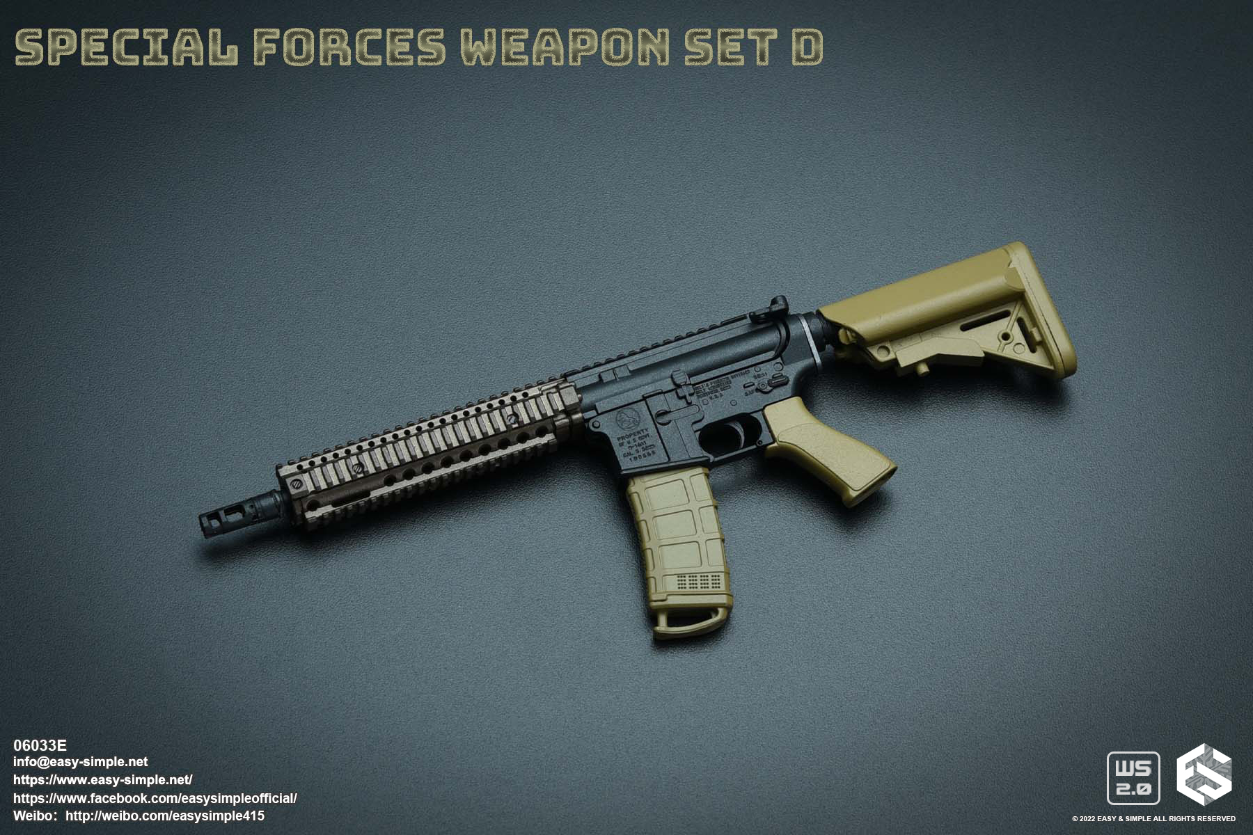 Easy&Simple 06033 Special Forces Weapon Set D,Weapon Set