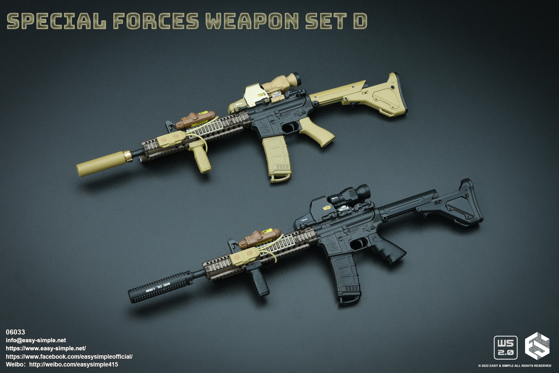 Easy&Simple 06033 Special Forces Weapon Set D,Weapon Set