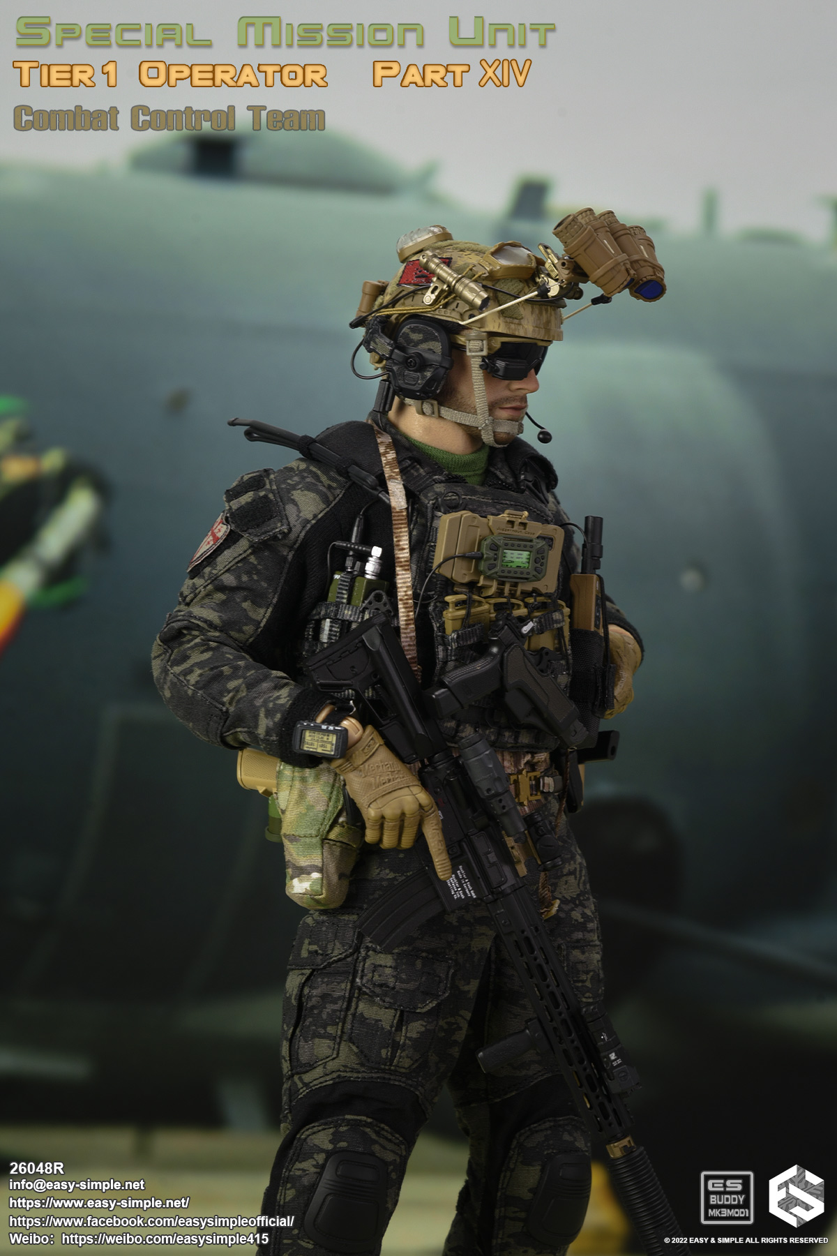 Easy&Simple 26048R SMU Tier1 Operator Part XIV Combat Control Team ...