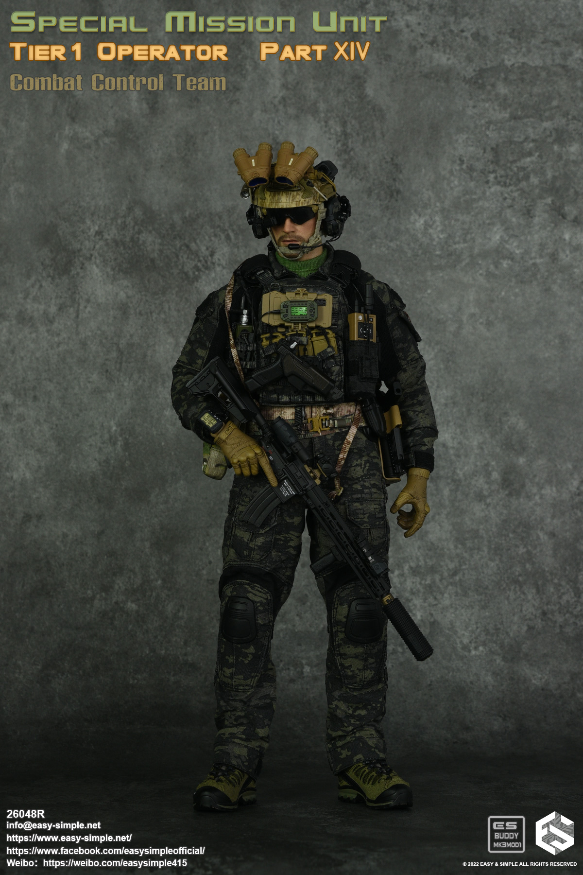 Easy&Simple 26048R SMU Tier1 Operator Part XIV Combat Control Team ...