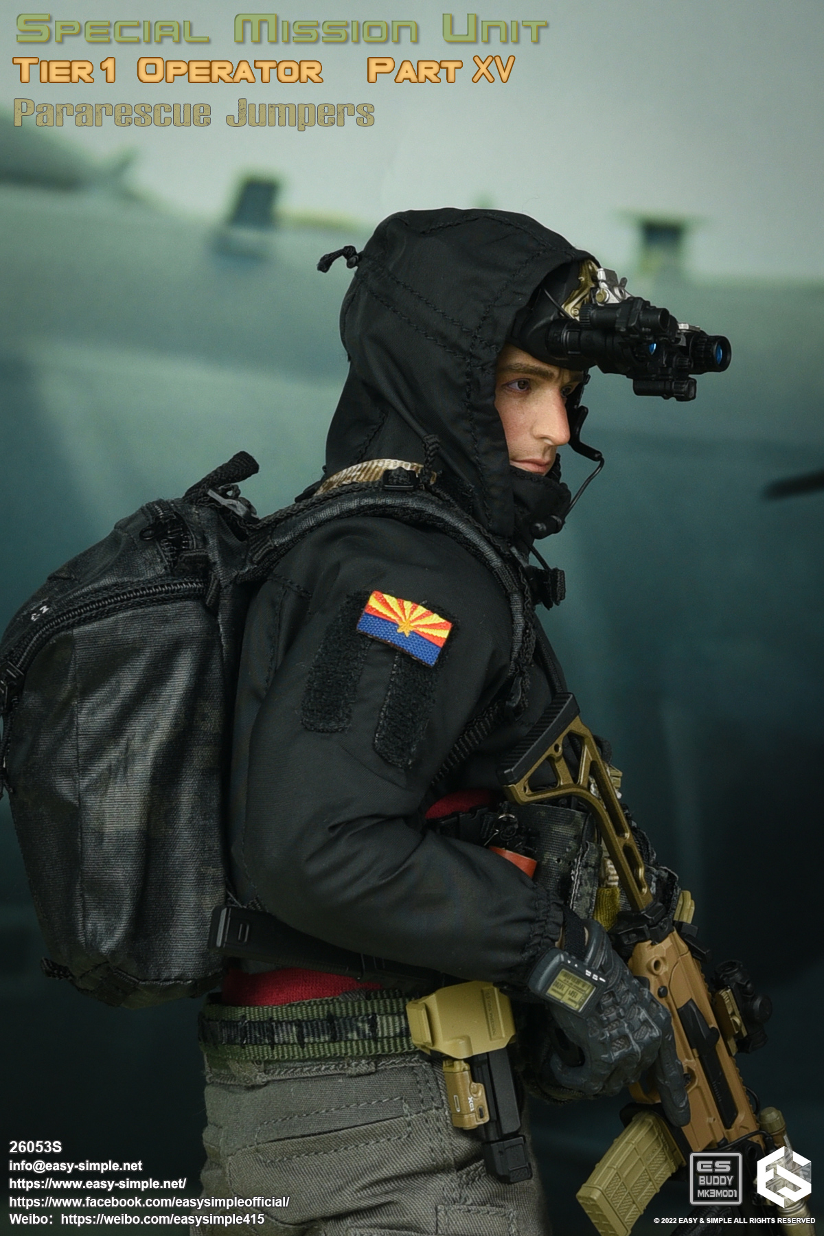 Easy&Simple 26053S SMU Tier1 Operator Part XV Pararescue Jumpers,Boxed ...