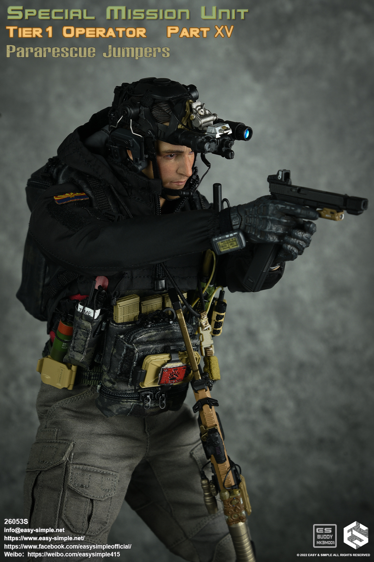 Easy&Simple 26053S SMU Tier1 Operator Part XV Pararescue Jumpers,Boxed ...